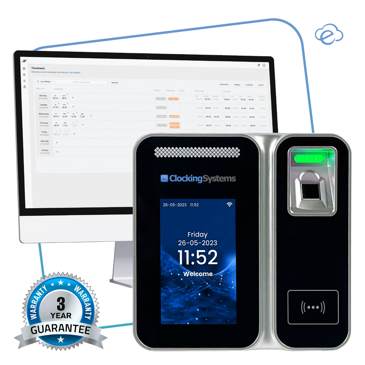 EvoTime Software – Clocking Systems