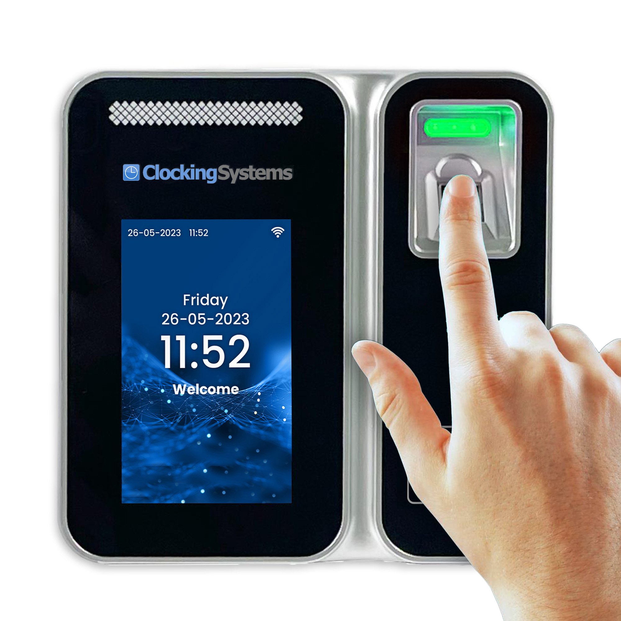 Fingerprint & Proximity Card Clocking in Machine + FREE Cloud Software ...