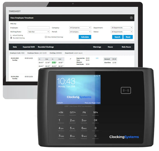 Clocking Systems Time and Attendance Software — ClockingSystems