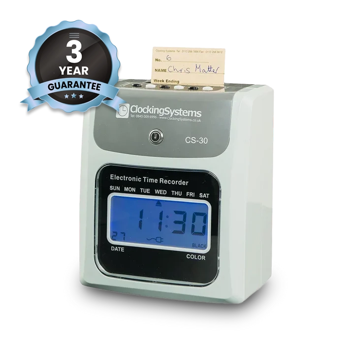 Clocking Systems - Clocking in Machines