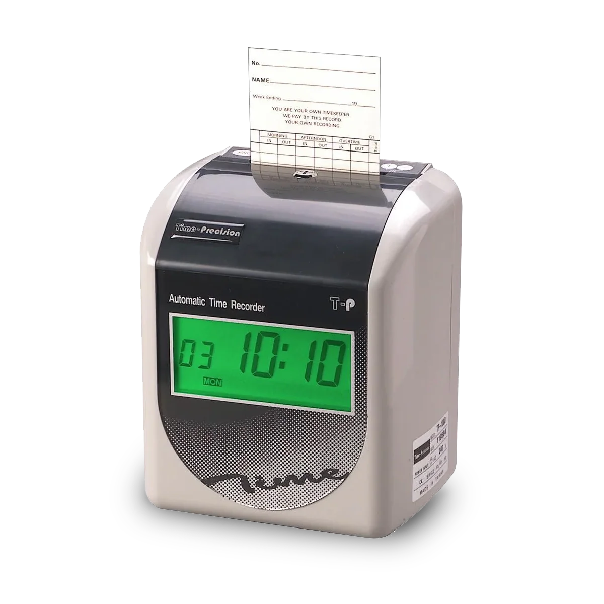 Time-Precision TP-100 – Clocking Systems