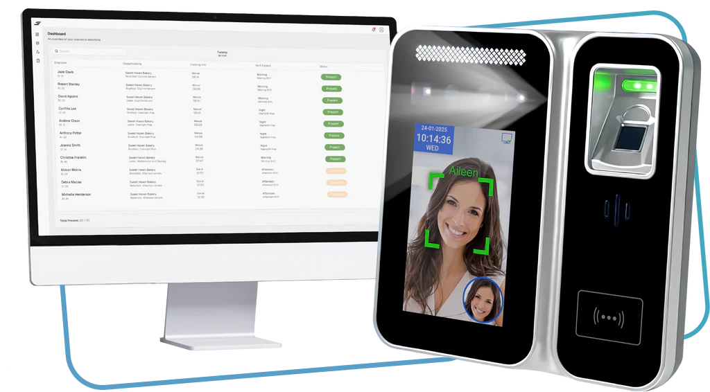 Clocking Systems Time and Attendance Software