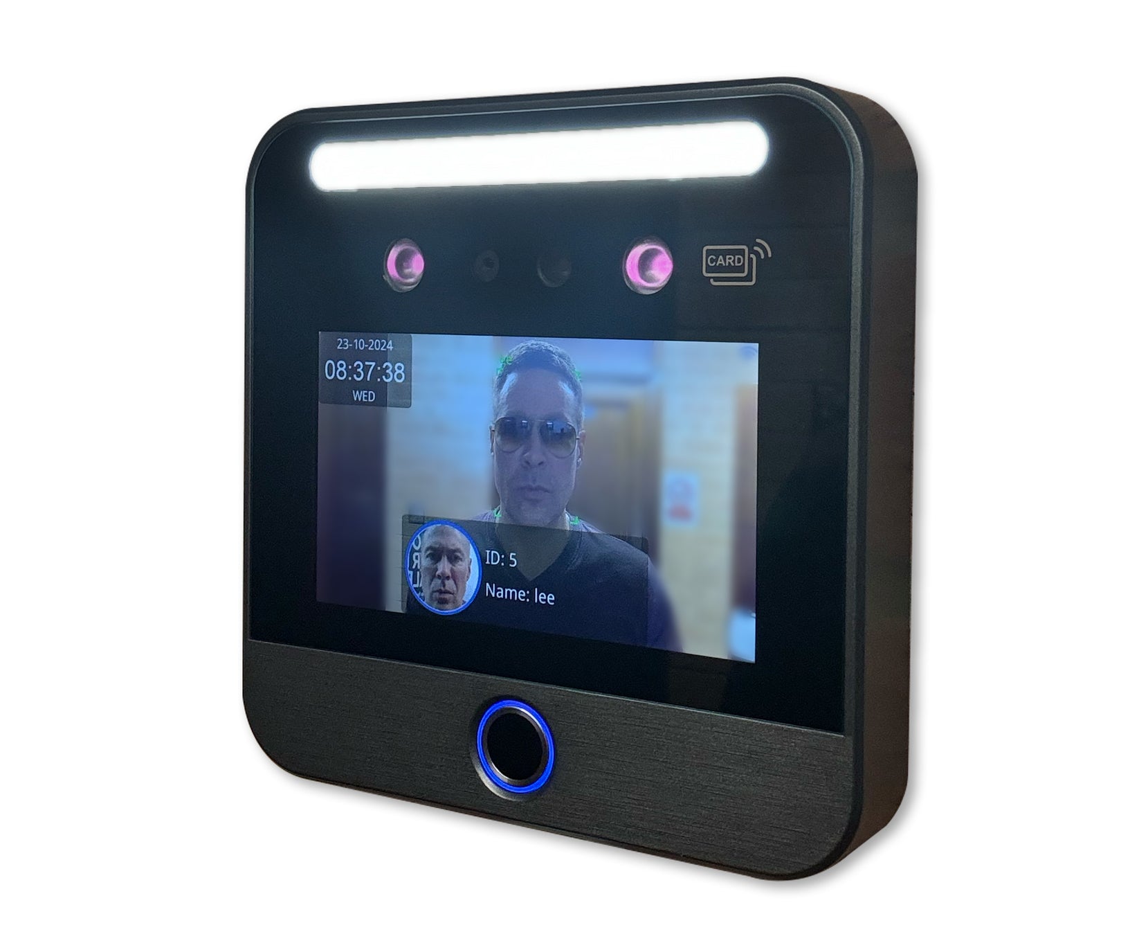 Palm Vein, Facial Recognition, Fingerprint & RFID Card Clocking in Mac ...